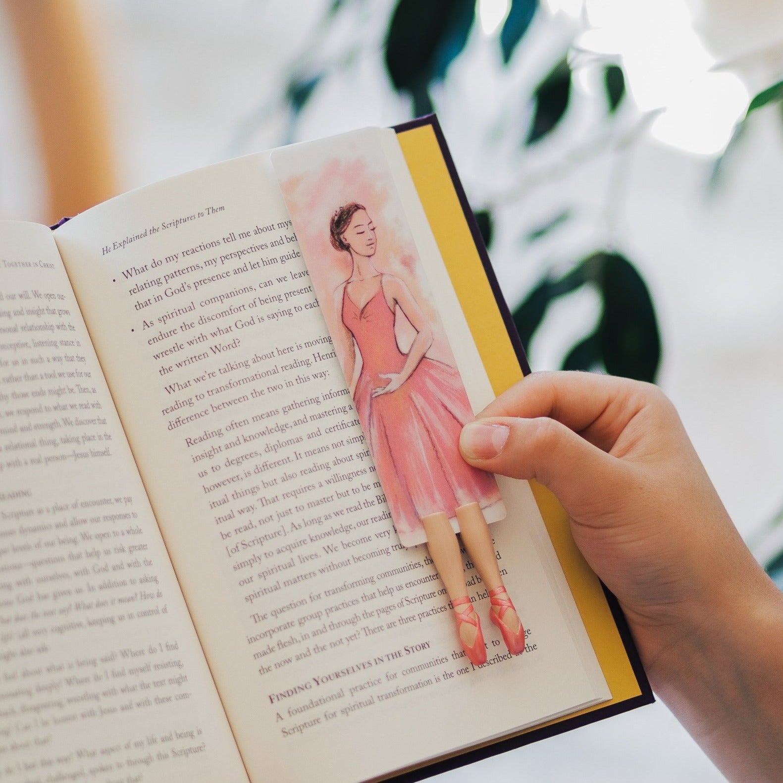 New Ballerina Handmade Bookmark – MyBOOKmark