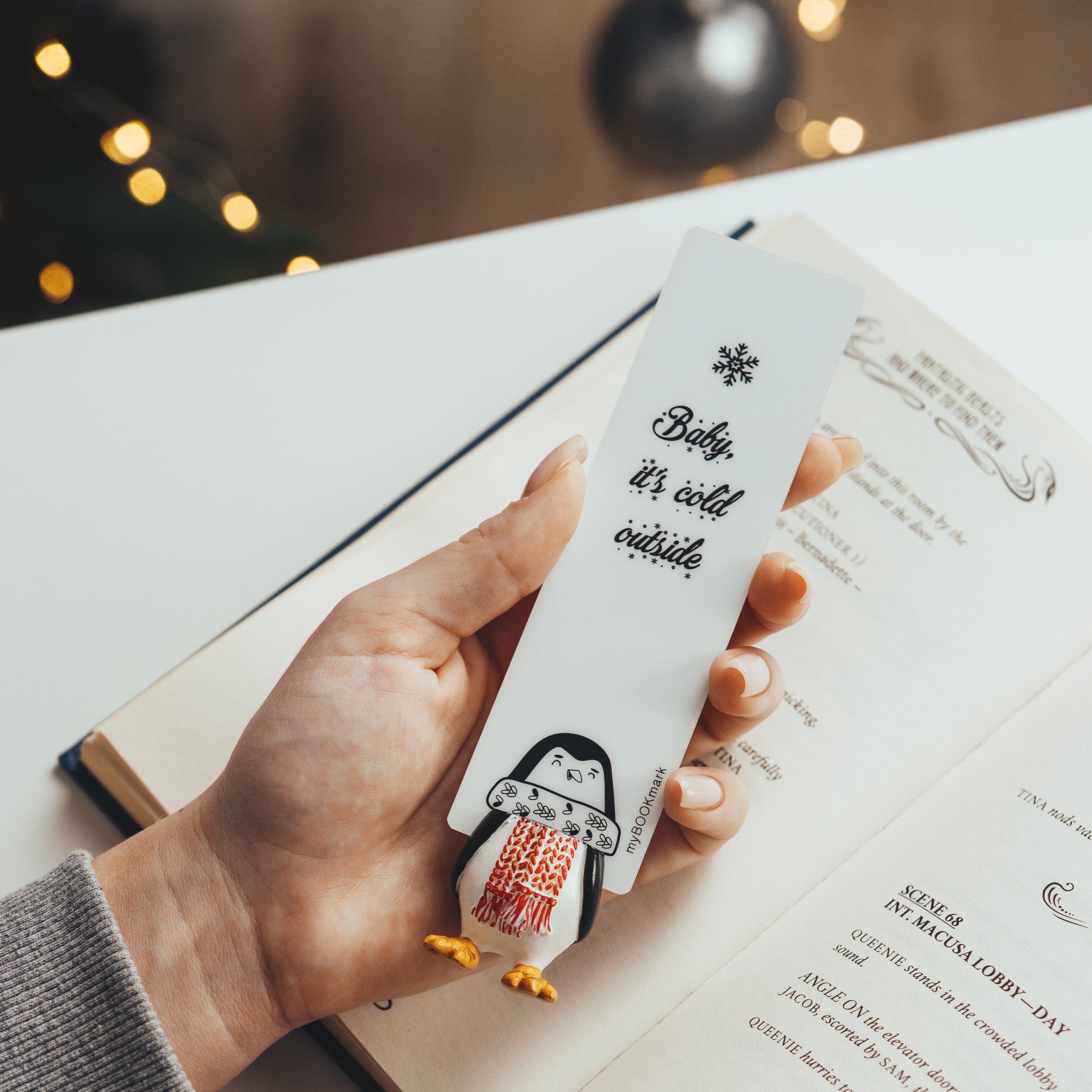 Penguin Handmade Bookmark – MyBOOKmark